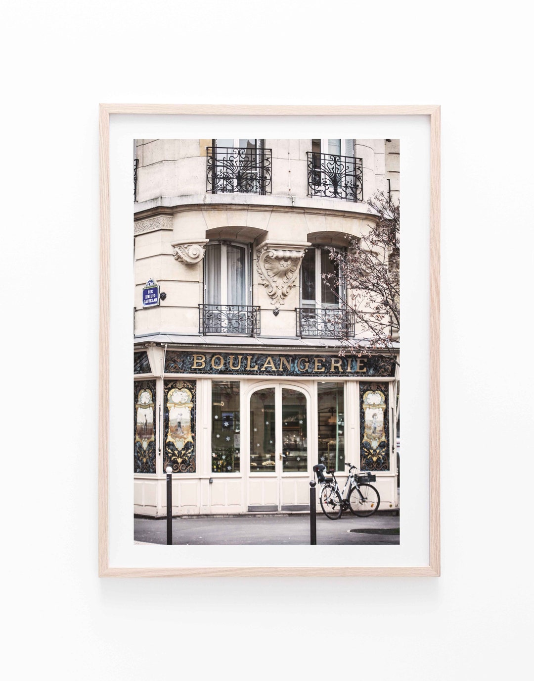 Parisian Bakery Wall Art Instant Download for Wall Decor, Paris Print ...