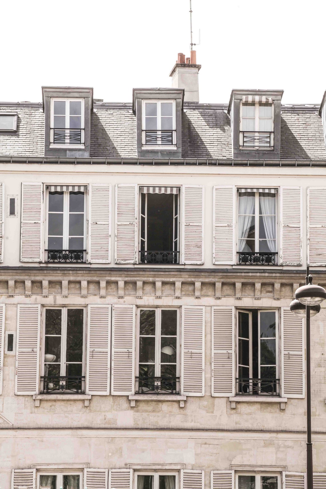 Paris in Neutral Tones Prints Set of 6 Prints Paris France | Etsy