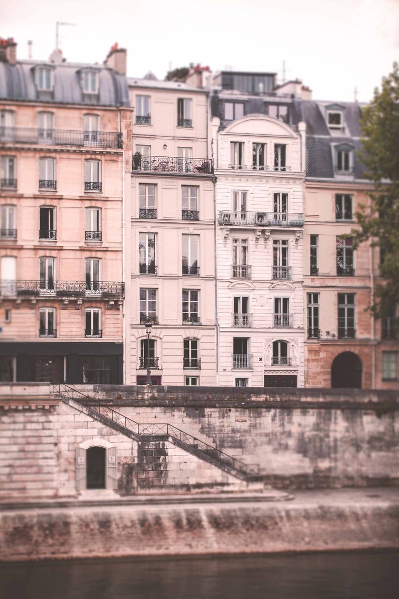 Paris Pastel Prints Set of 6 Prints Paris France Wall Art - Etsy