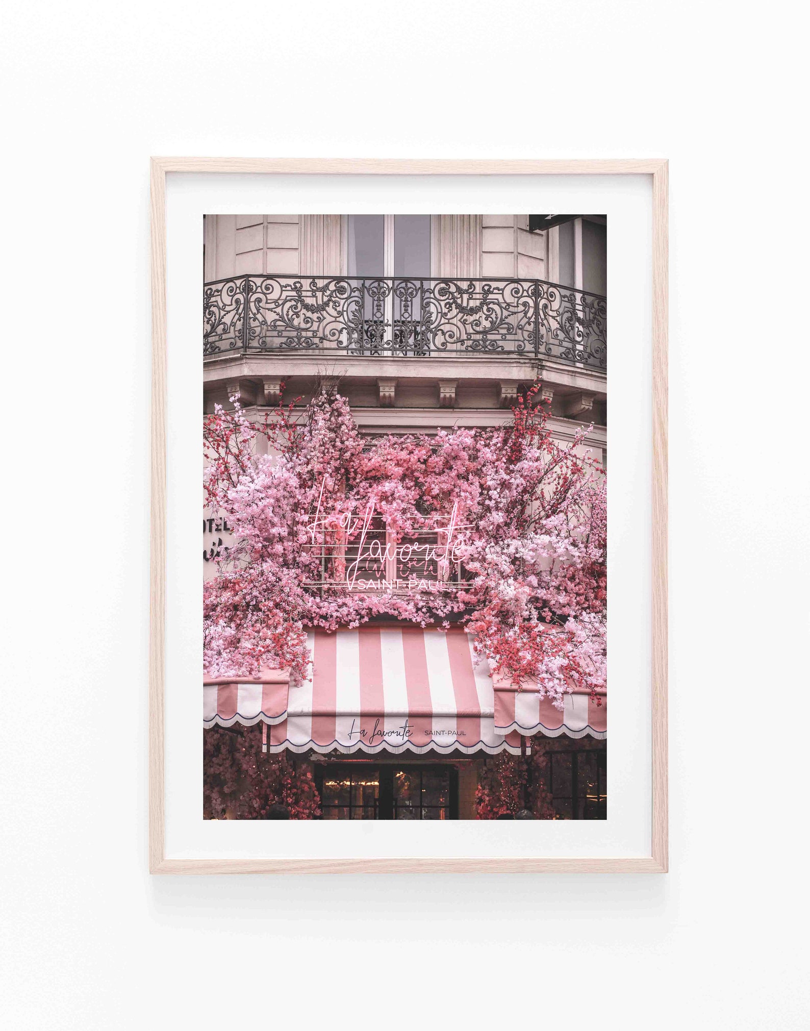 Paris Pink Cafe Printable Photography for Wall Decor Instant - Etsy