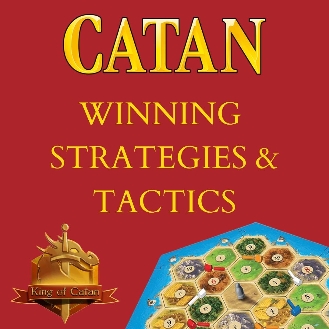 Catan Strategy Guide | Winning Tactics & Tips for Settlers of Catan - Etsy