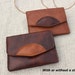 Leather Neck Pouch, Chest Wallet Children, Chest Pocket, Breast Pouch ...