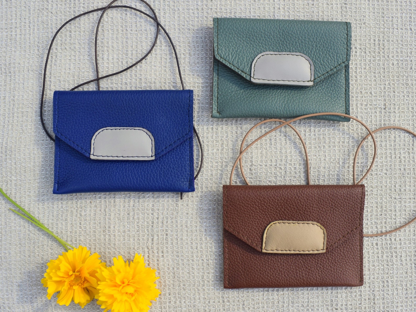 Leather Neck Pouch, Chest Wallet Children, Chest Pocket, Breast Pouch ...