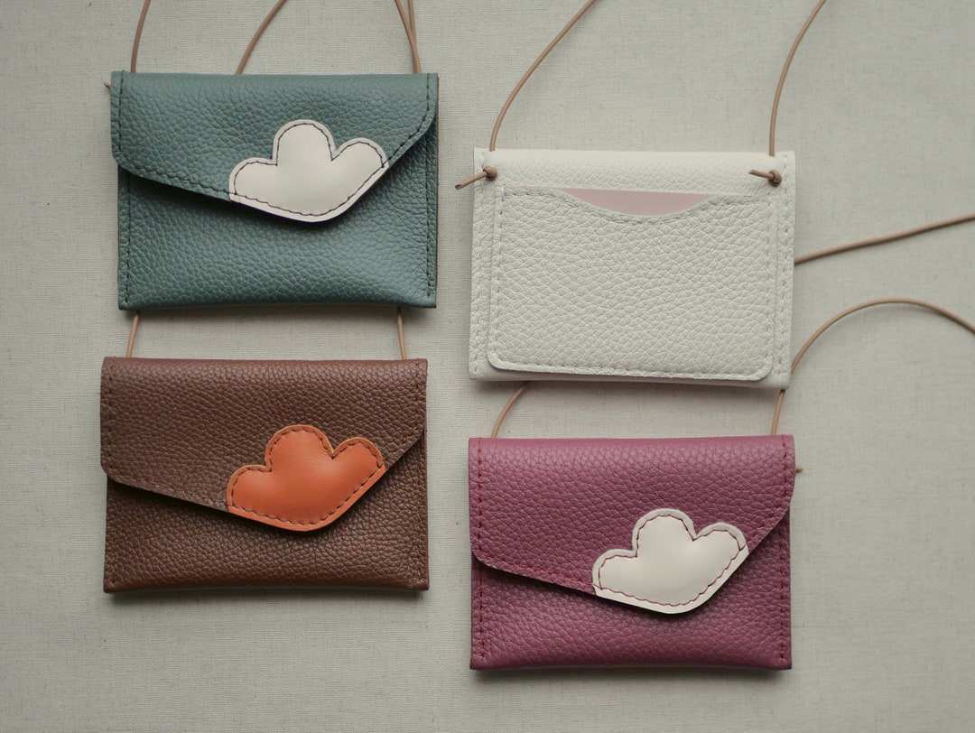 Leather Neck Pouch, Chest Wallet Children, Chest Pocket, Breast Pouch ...