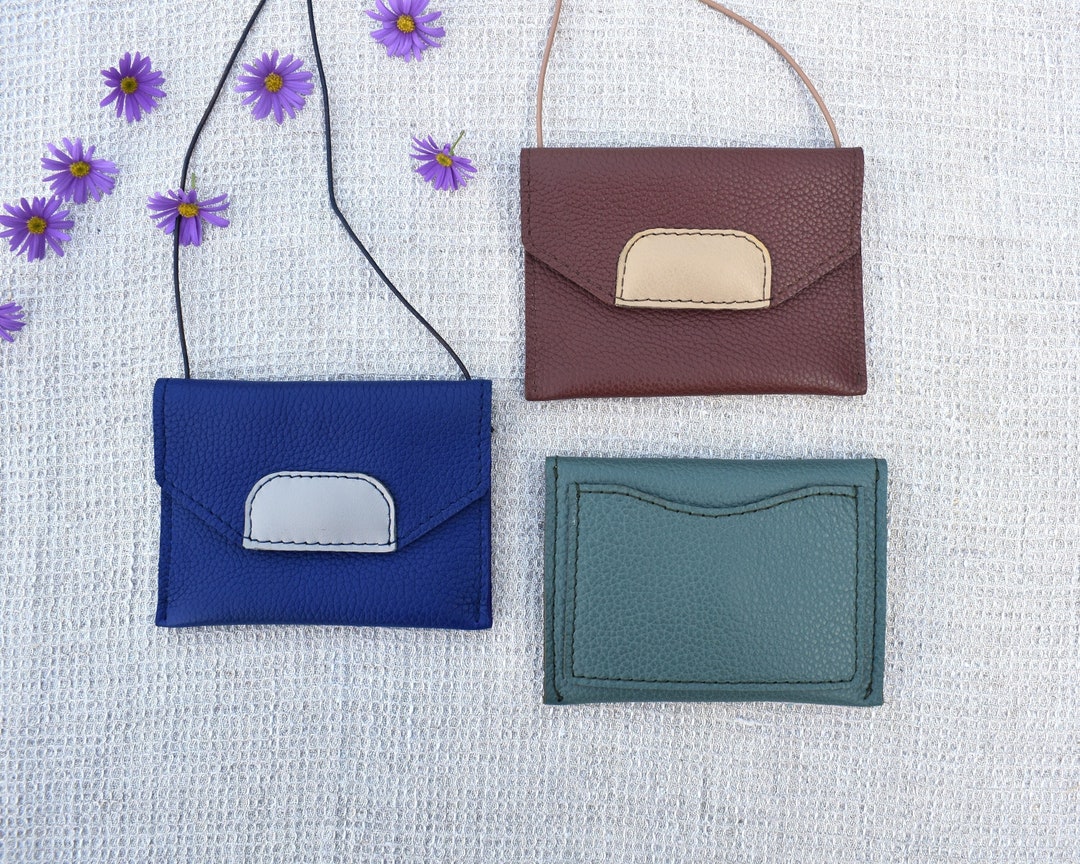 Leather Neck Pouch, Chest Wallet Children, Chest Pocket, Breast Pouch ...