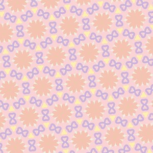 Lilac and Peach Patterns Scrapbook and Crafting Papers - Etsy