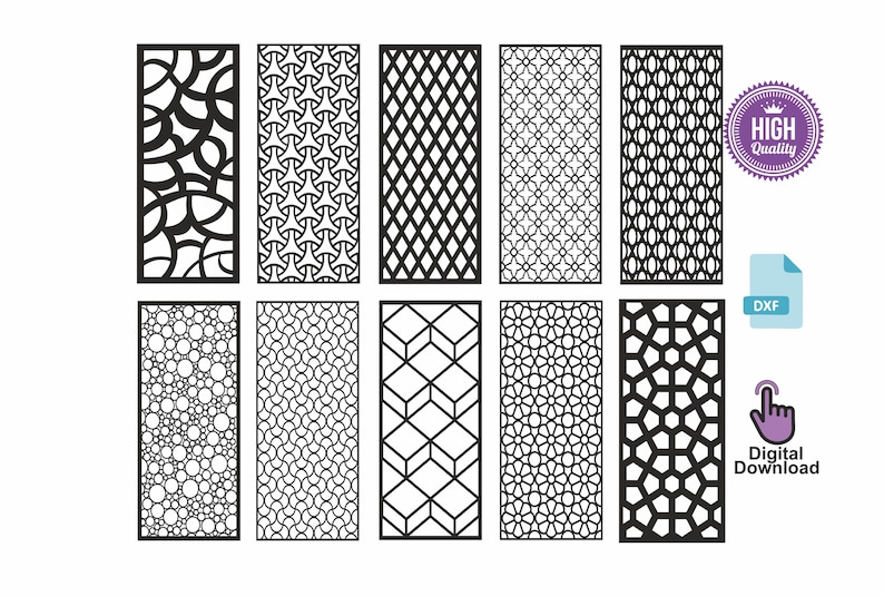 Panel Collection Smt-a 50 CNC Files Panel Dxf Laser Cutting , Plasma ...