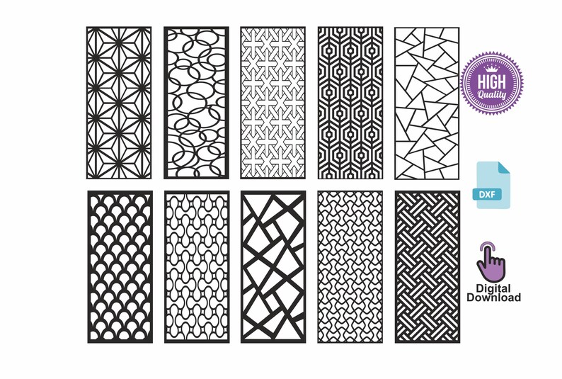 Panel Collection Smt-a 50 CNC Files Panel Dxf Laser Cutting , Plasma ...