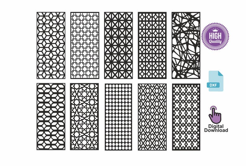 Panel Collection Smt-a 50 CNC Files Panel Dxf Laser Cutting , Plasma ...
