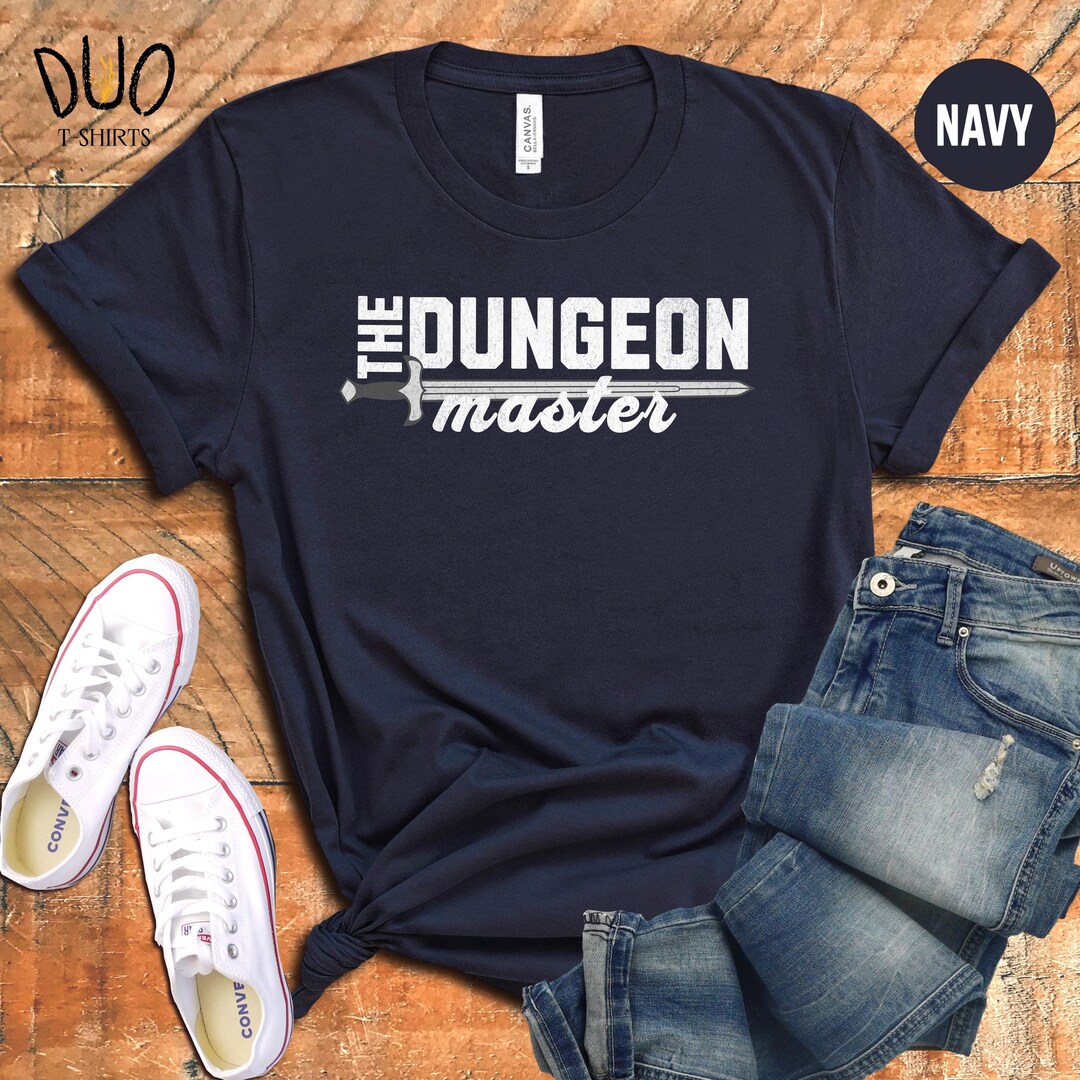 Dungeon Master Shirt Dnd DM Gift Gaming Rpg D and D Cool Gift 80s Retro ...