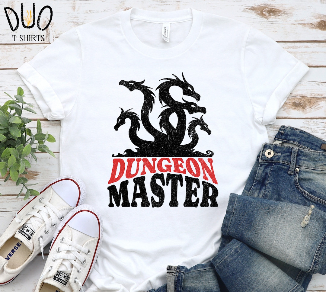 Dungeons Master Shirt, DND Tshirt, Dungeon Master Shirts, D & D Gifts ...