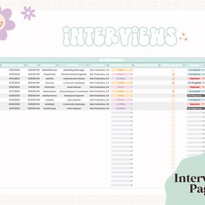 Internship Application Tracker Spreadsheet Google Sheets Job Tracker ...