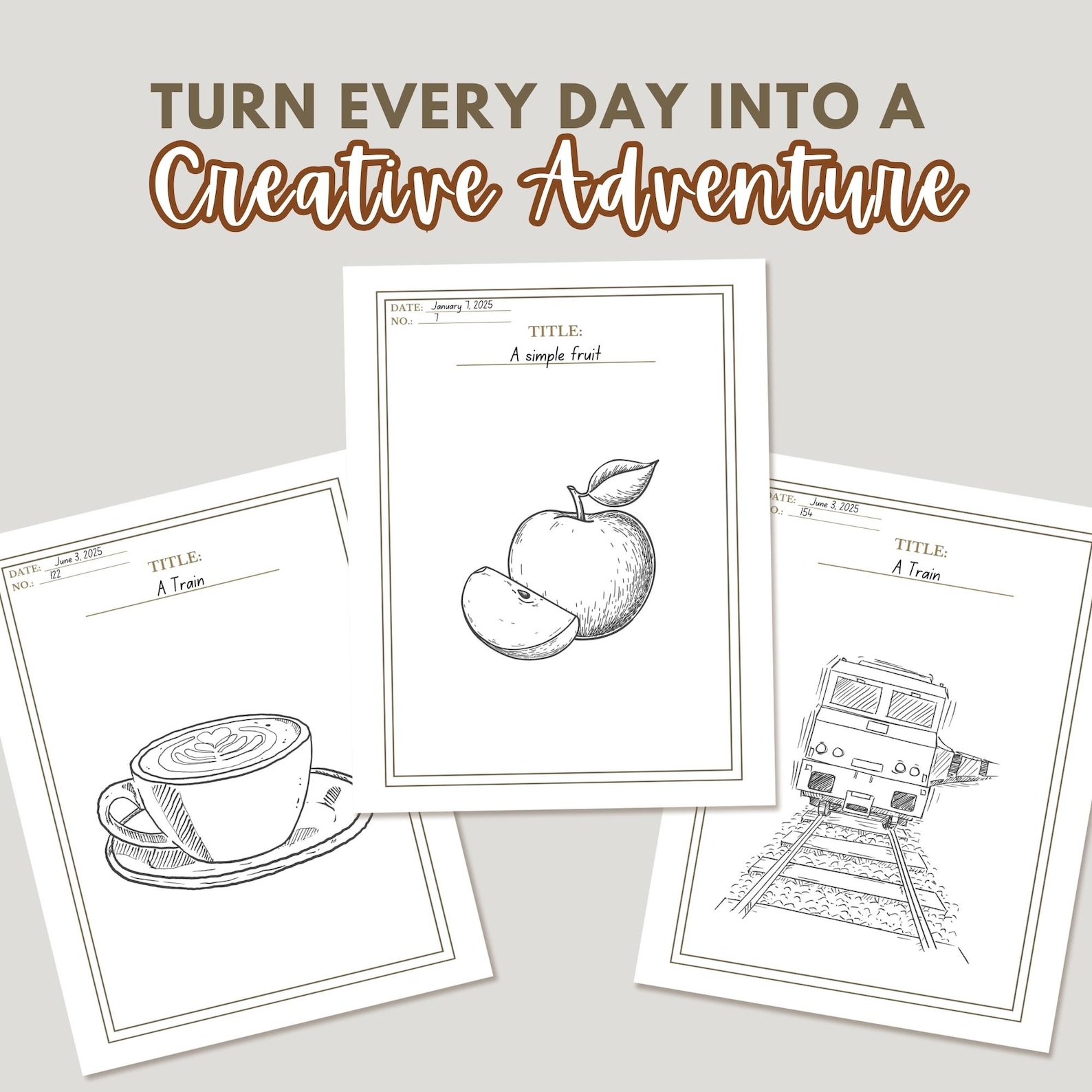 365 Days Drawing Challenge, Perfect for Birthday Gift, Anniversary Gift ...