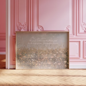 Isaiah Meadow Christian Wall Art Bible Verse Decor Modern Christian ...