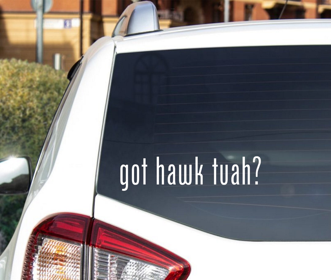 Got Hawk Tuah Decal. Car, Laptop, Bumper Decal. Original Unique Design ...