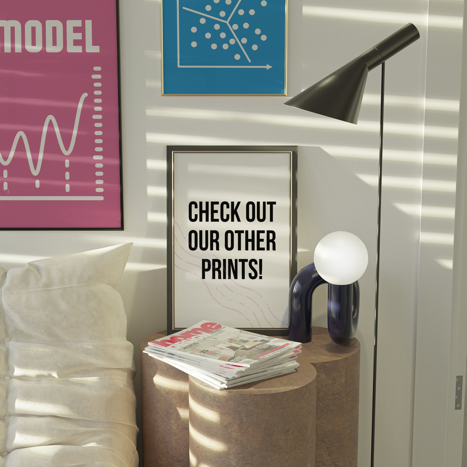I Support Vector Machines Digital Print Pink Techie Preppy Dorm Decor ...