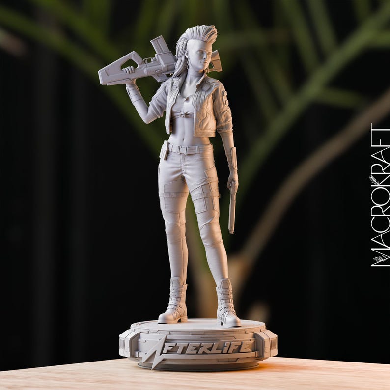 ROGUE AMENDIARES - Cyberpunk 2077 | Paintable Figure | Highly Detailed ...