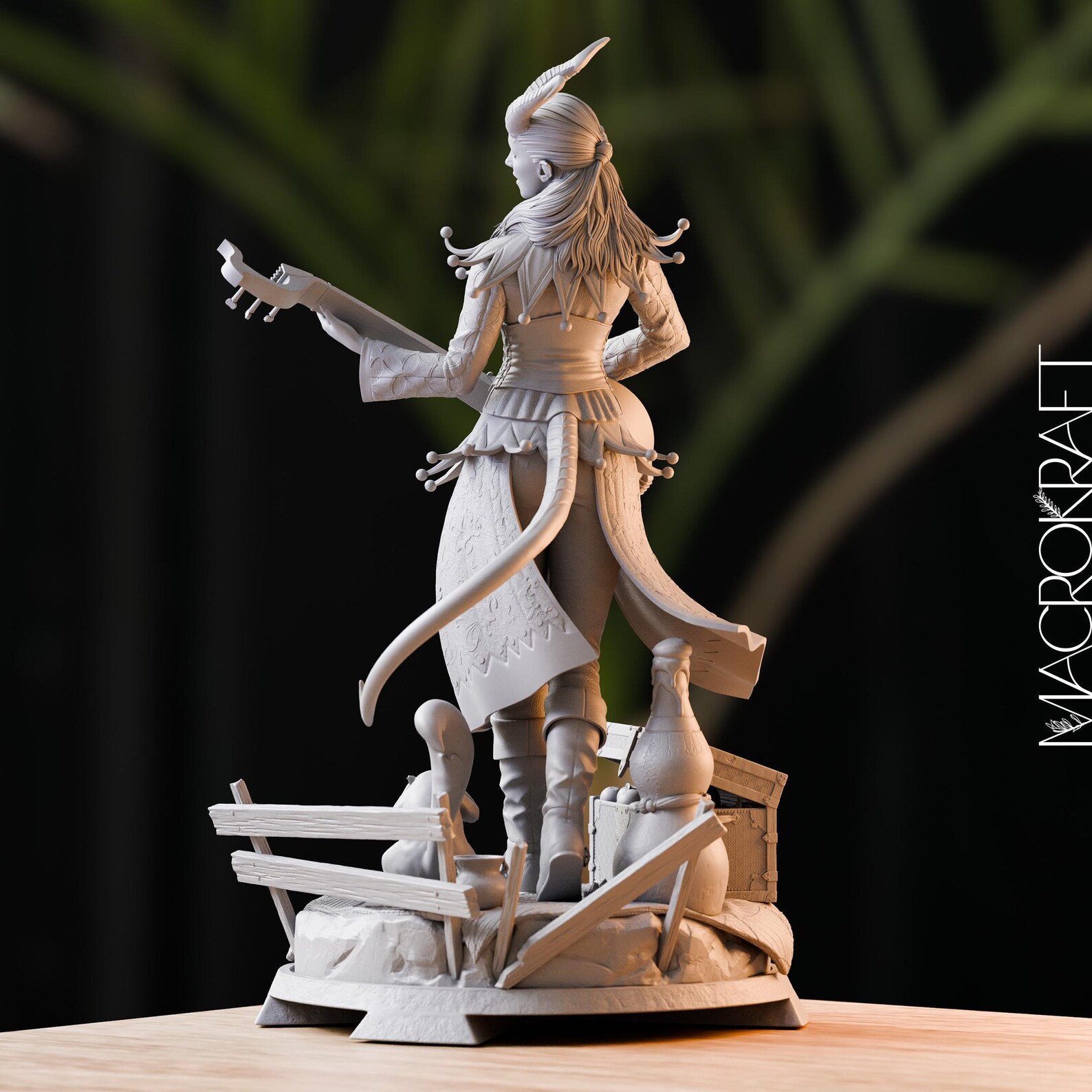 ALFIRA - Baldurs Gate 3 | Paintable Figure | Highly Detailed 12K 3D ...