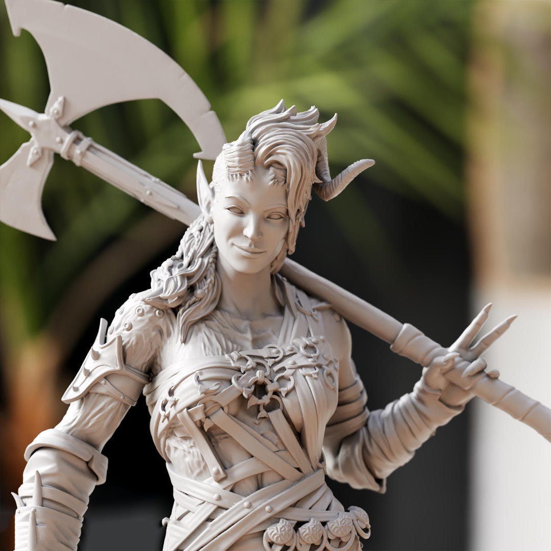 KARLACH - Baldurs Gate 3 | Paintable Figure | Highly Detailed 12K 3D ...