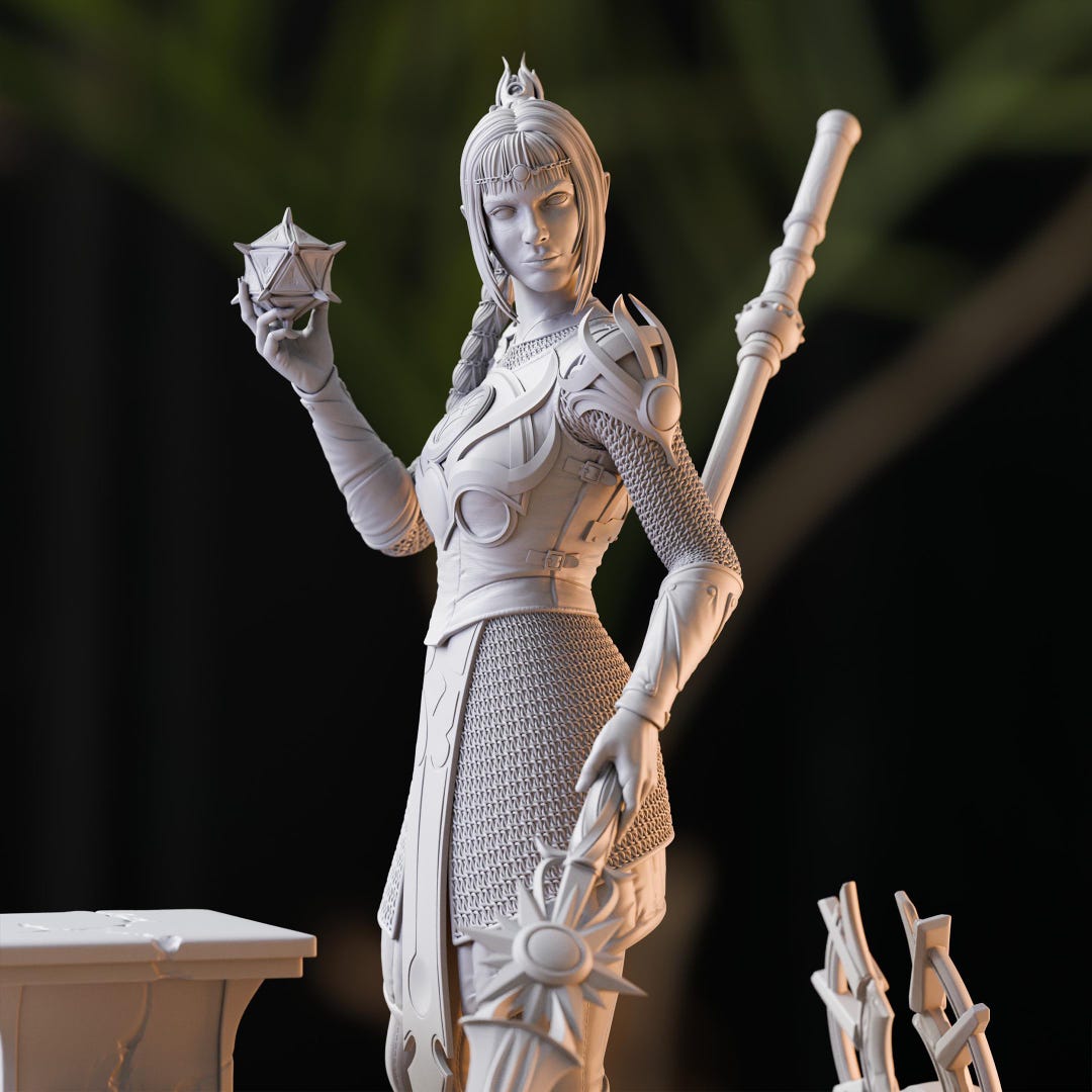SHADOWHEART - Baldurs Gate 3 | Paintable Figure | Highly Detailed 12K ...