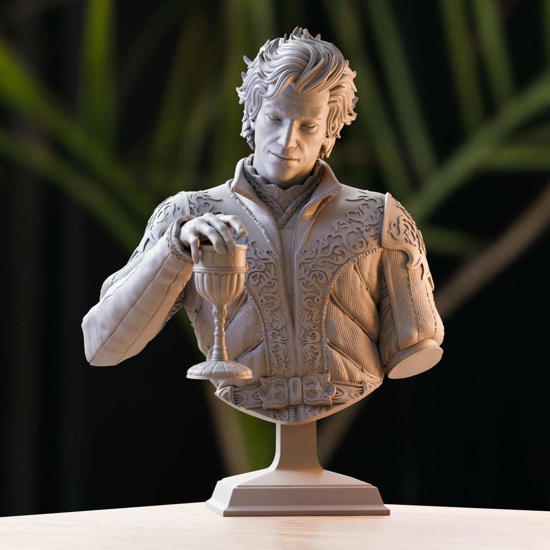 ASTARION BUST - Baldurs Gate 3 | Paintable Figure | Highly Detailed 12K ...