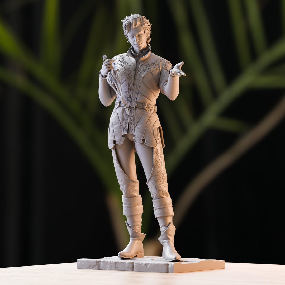 ASTARION - Baldurs Gate 3 | Paintable Figure | Highly Detailed 12K 3D ...