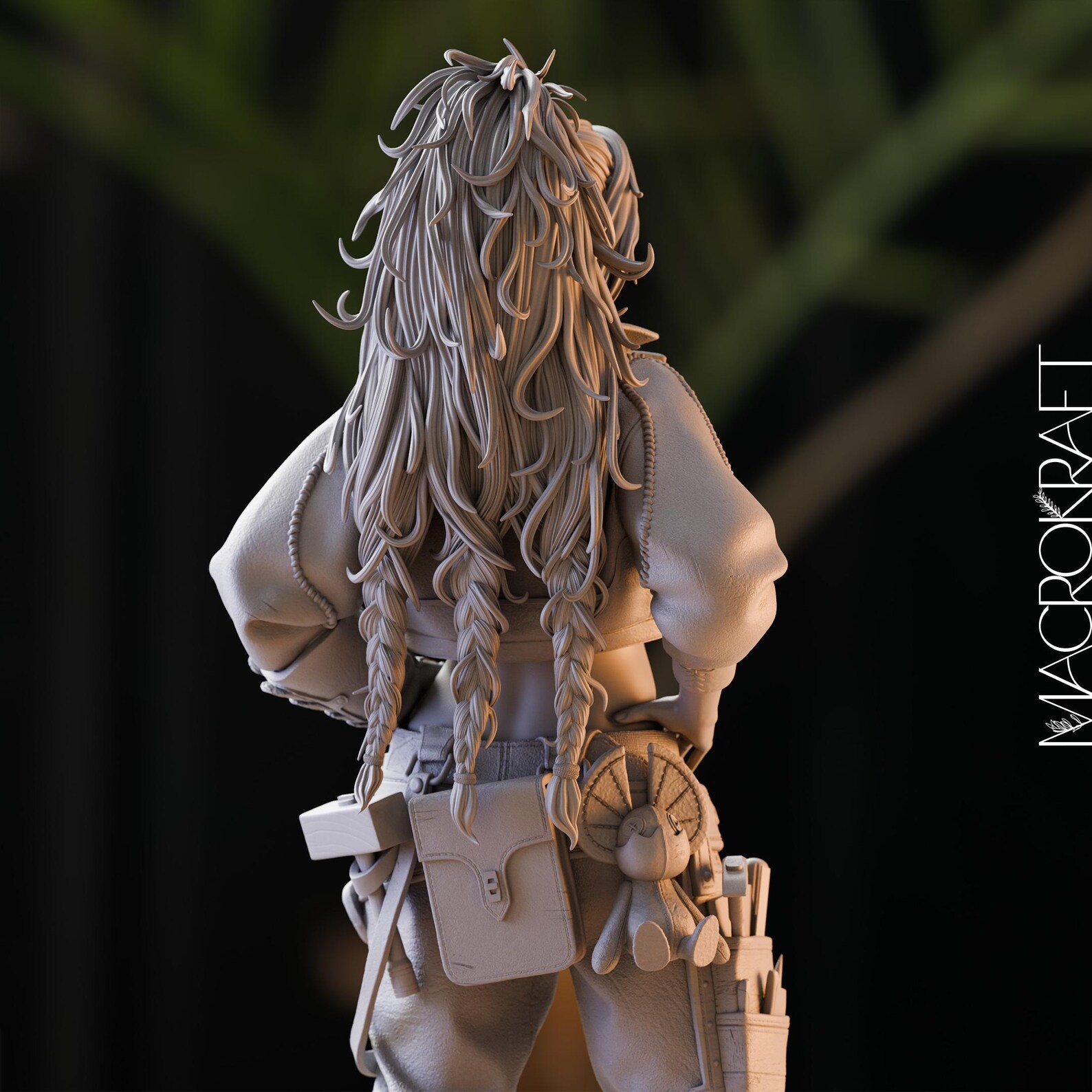 CRYSTALBORNE CATALYST | Paintable Figure | Highly Detailed 12K 3D ...