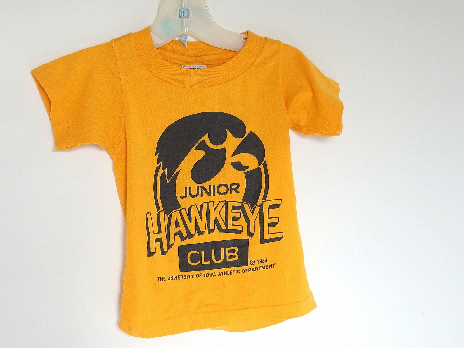 Junior Hawkeye Club T Shirt Vintage 1990's Short Sleeved - Etsy