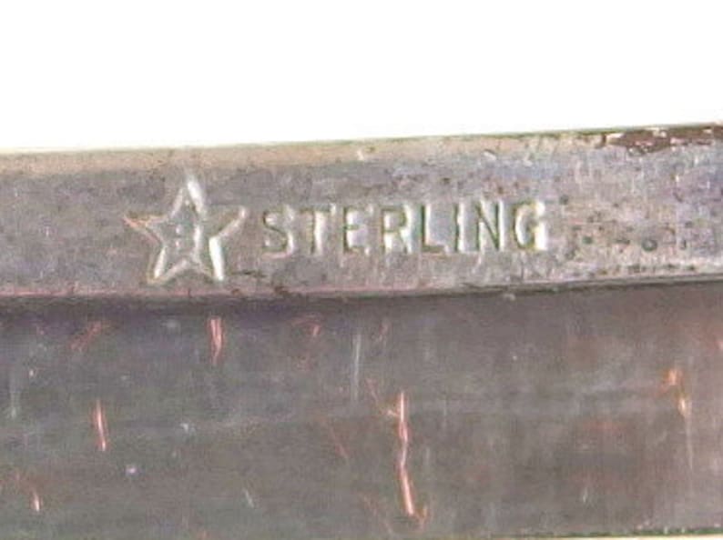 Vintage Ballou Sterling Cufflinks and Tie Clip Set - Etsy