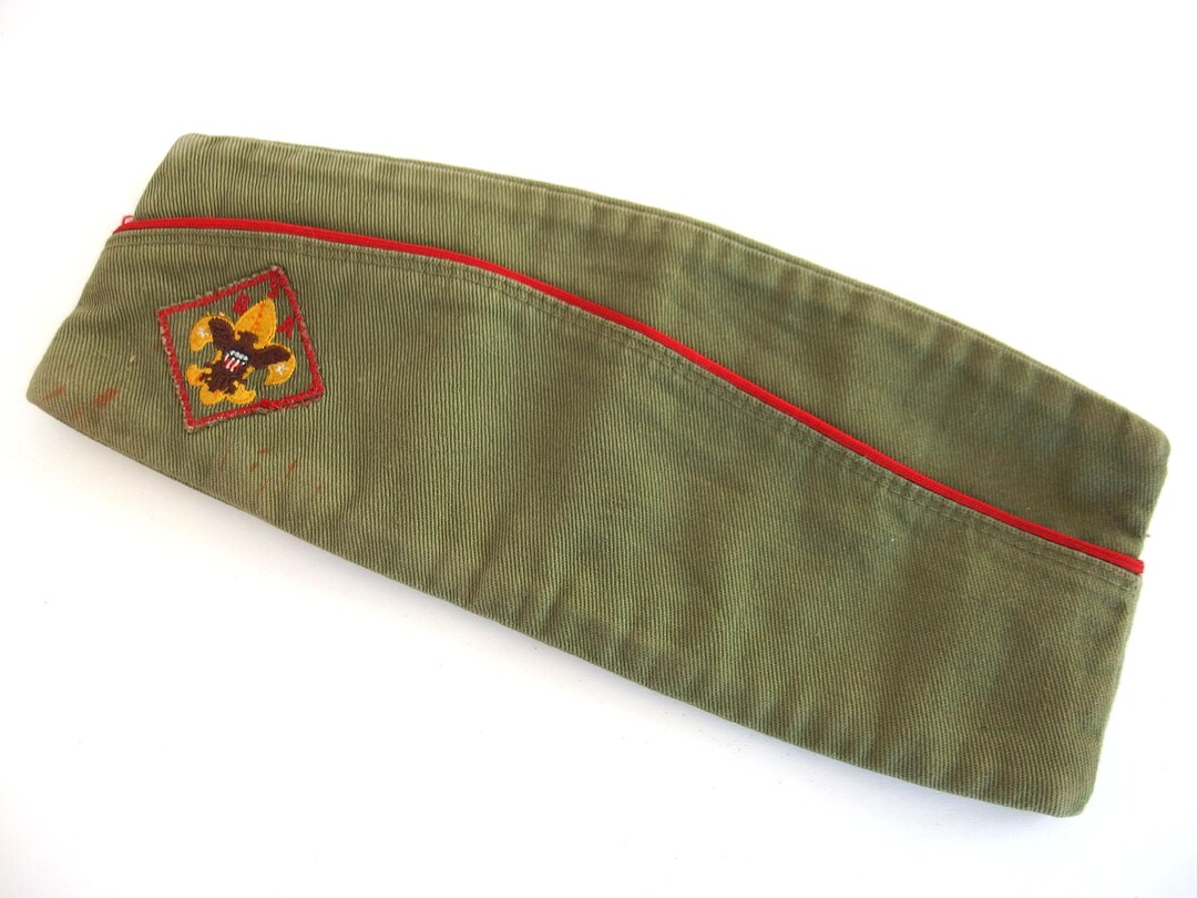 Vintage Boy Scout Garrison Cap, 1960's Hat - Etsy