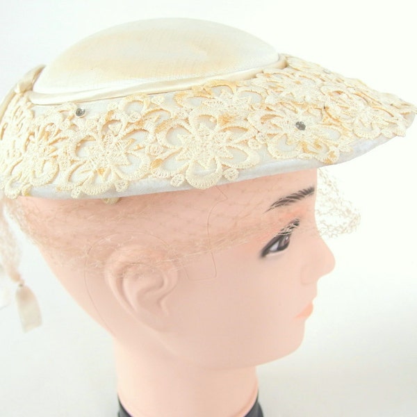 Vintage Ivory Hat - Etsy