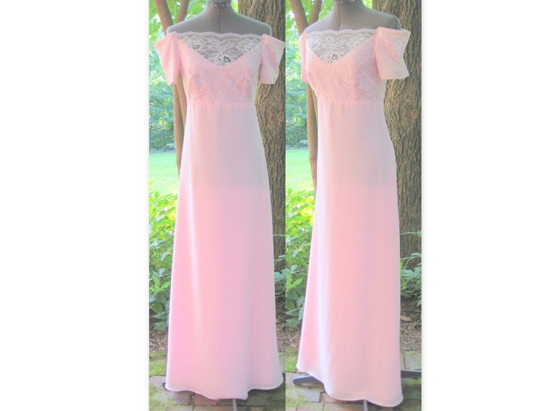 Upcycled Pastel Pink Prom Party Dress, Fits Size 2, Extra Small R57 - Etsy