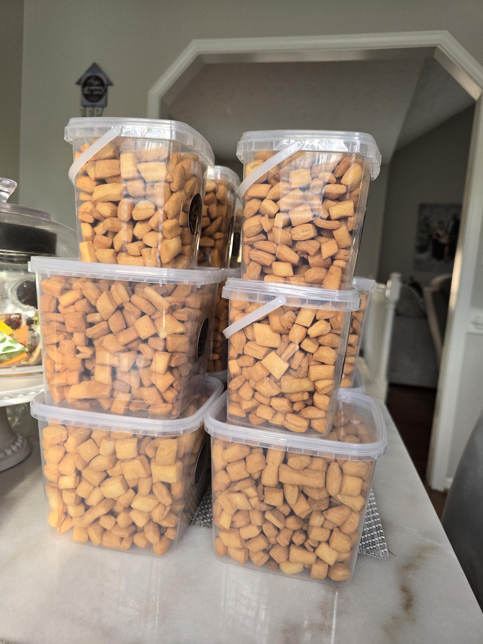 Crunchy Milky Chin Chin Exotic Snacks Crunchy Snack Sweet Favors ...