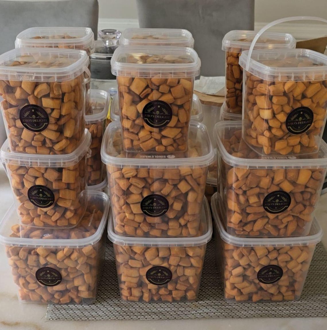 Crunchy Milky Chin Chin Exotic Snacks Crunchy Snack Sweet Favors ...