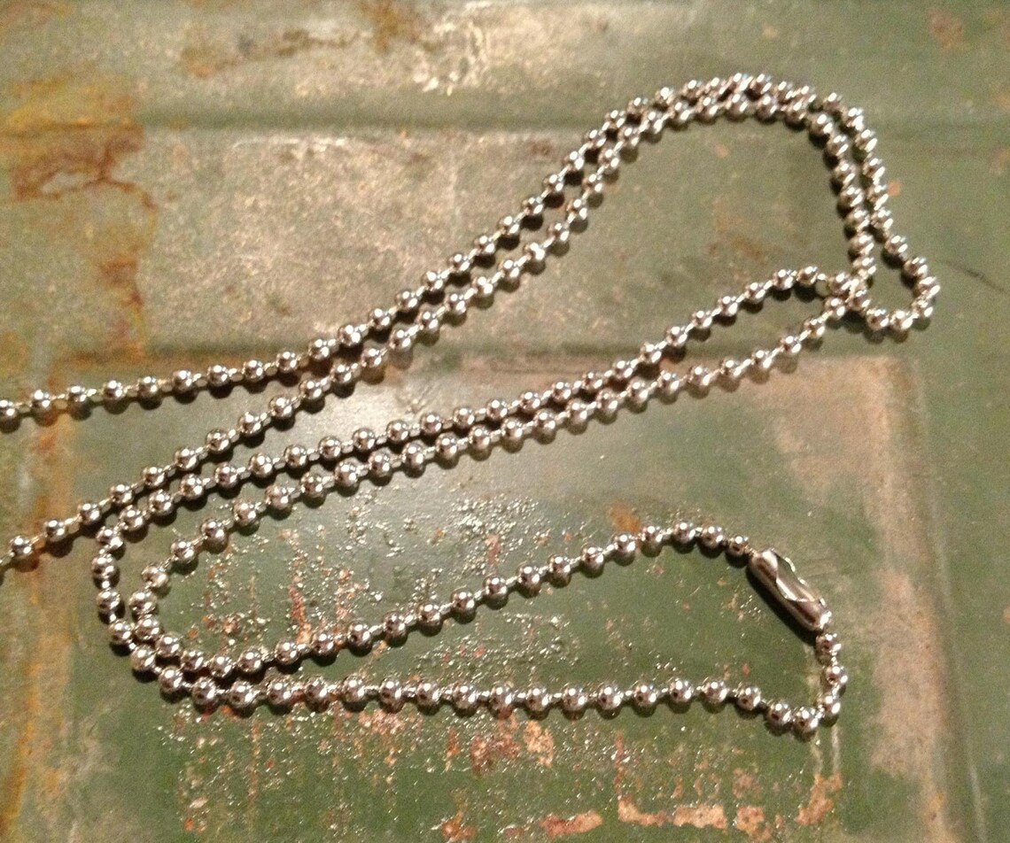 Charms on Chain Vintage Cowboy or Western Charms on Base Metal Ball ...