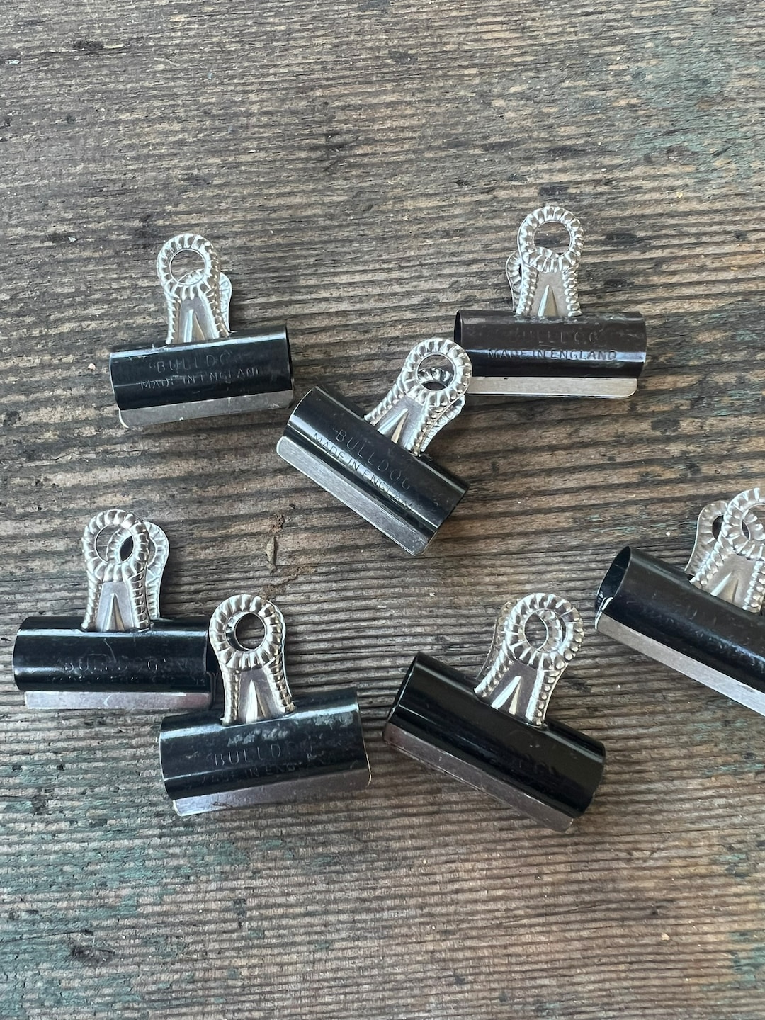 SINGLE Vintage English Industrial Bulldog Office Clip, MADE in ENGLAND ...