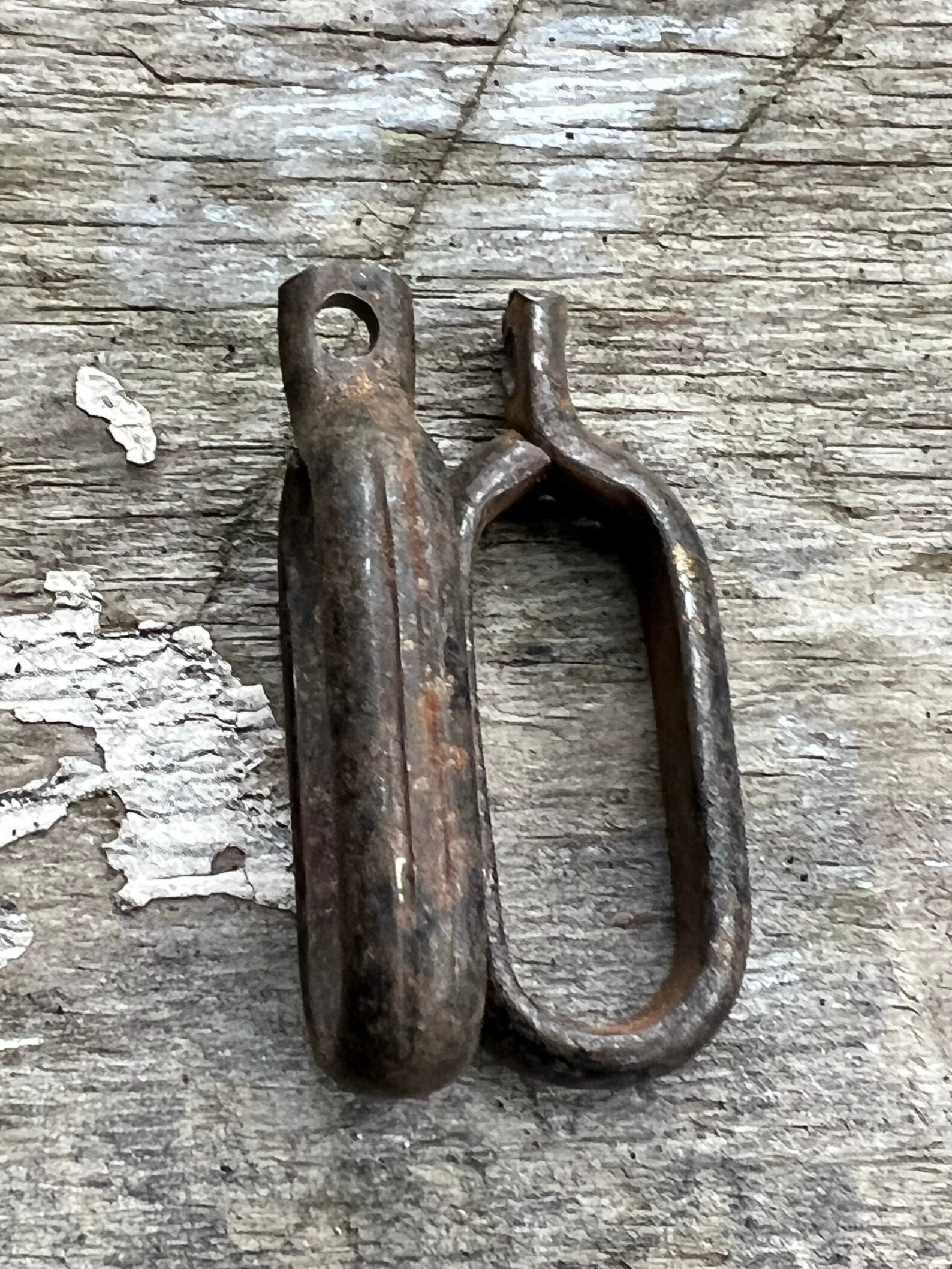 SINGLE Vintage Metal Curtain Holder, Repurposed Metal, Vintage Metal ...