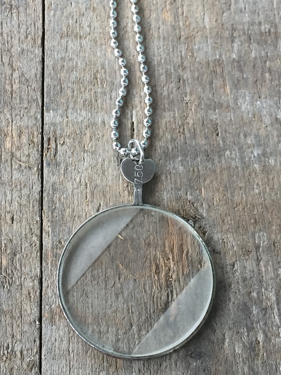 Charms on Chain Vintage Monocle Optical Lens No. 7.50 on Base - Etsy