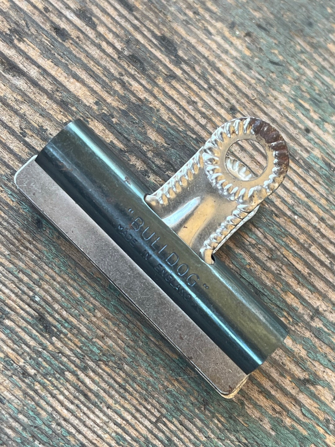 Vintage English Industrial Bulldog Office Clip MADE IN - Etsy