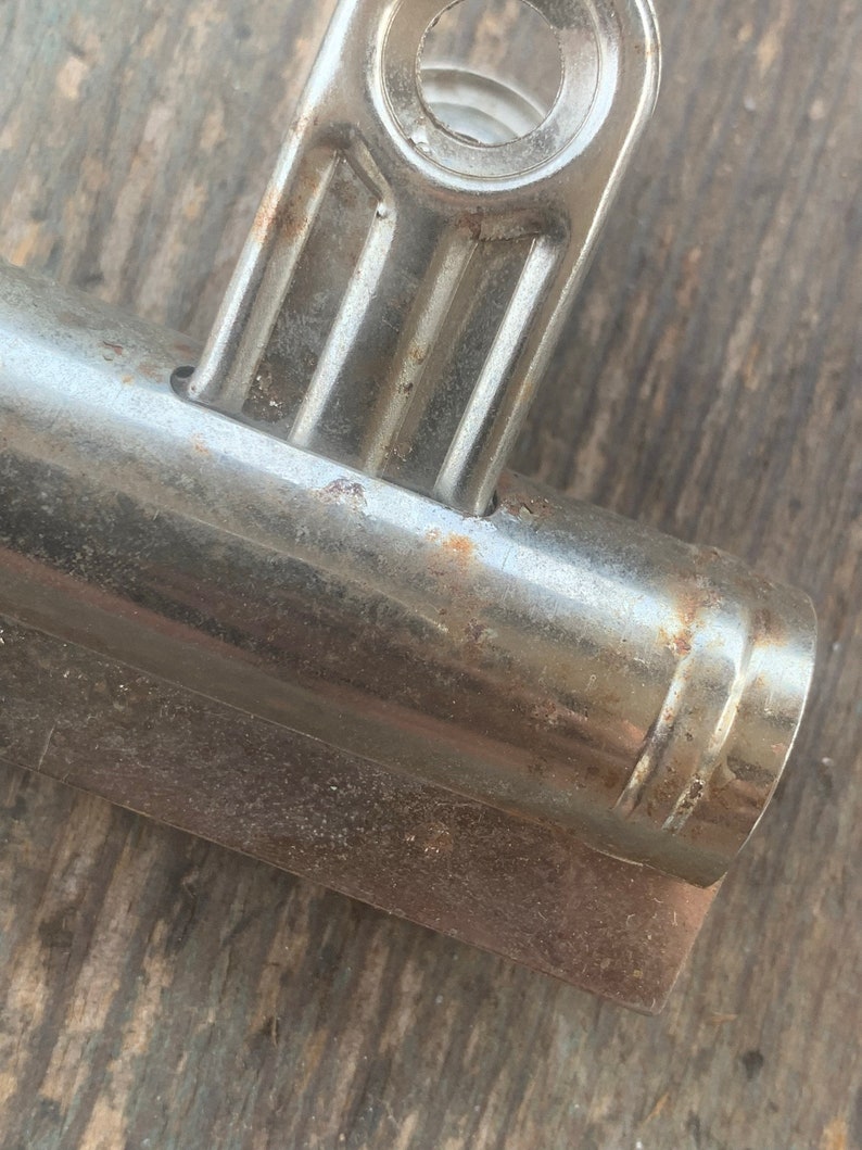 Vintage Industrial Large Bulldog Office Clip, Rust and Patina, Vintage ...