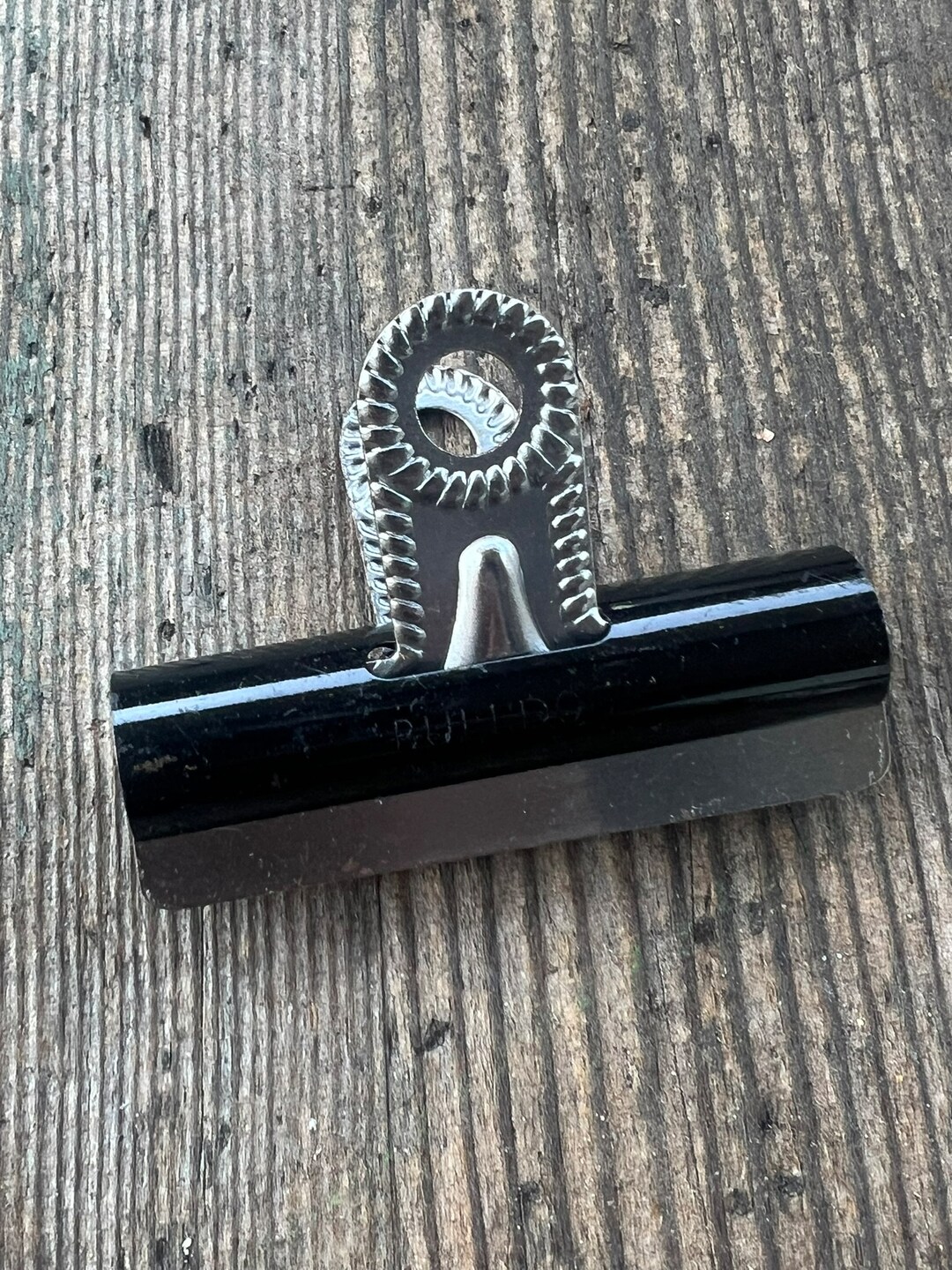 Vintage English Industrial Bulldog Office Clip, MADE in ENGLAND. Rust ...