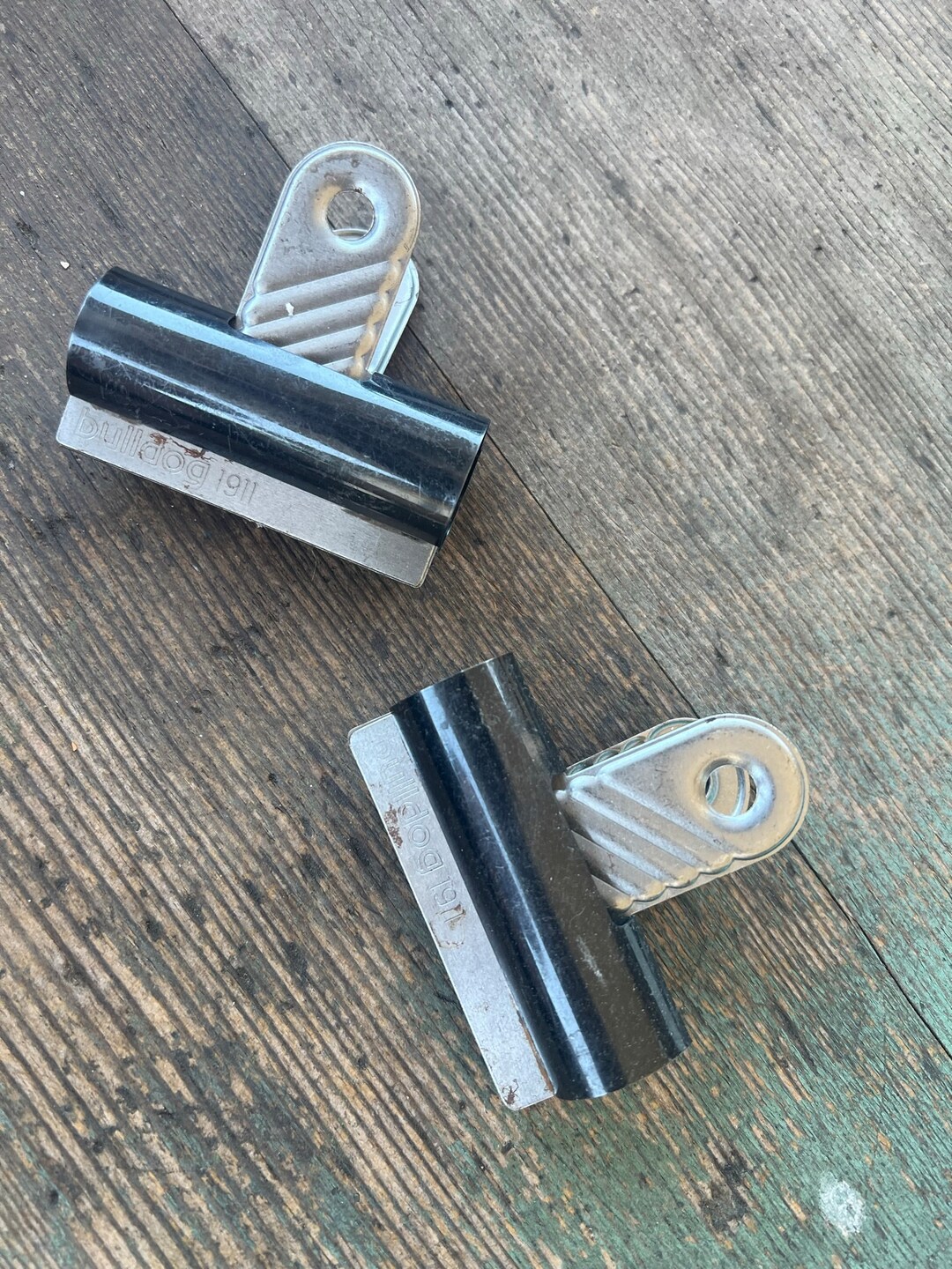 Vintage Industria Large Bulldog Office Clip, Rust and Patina, Vintage ...