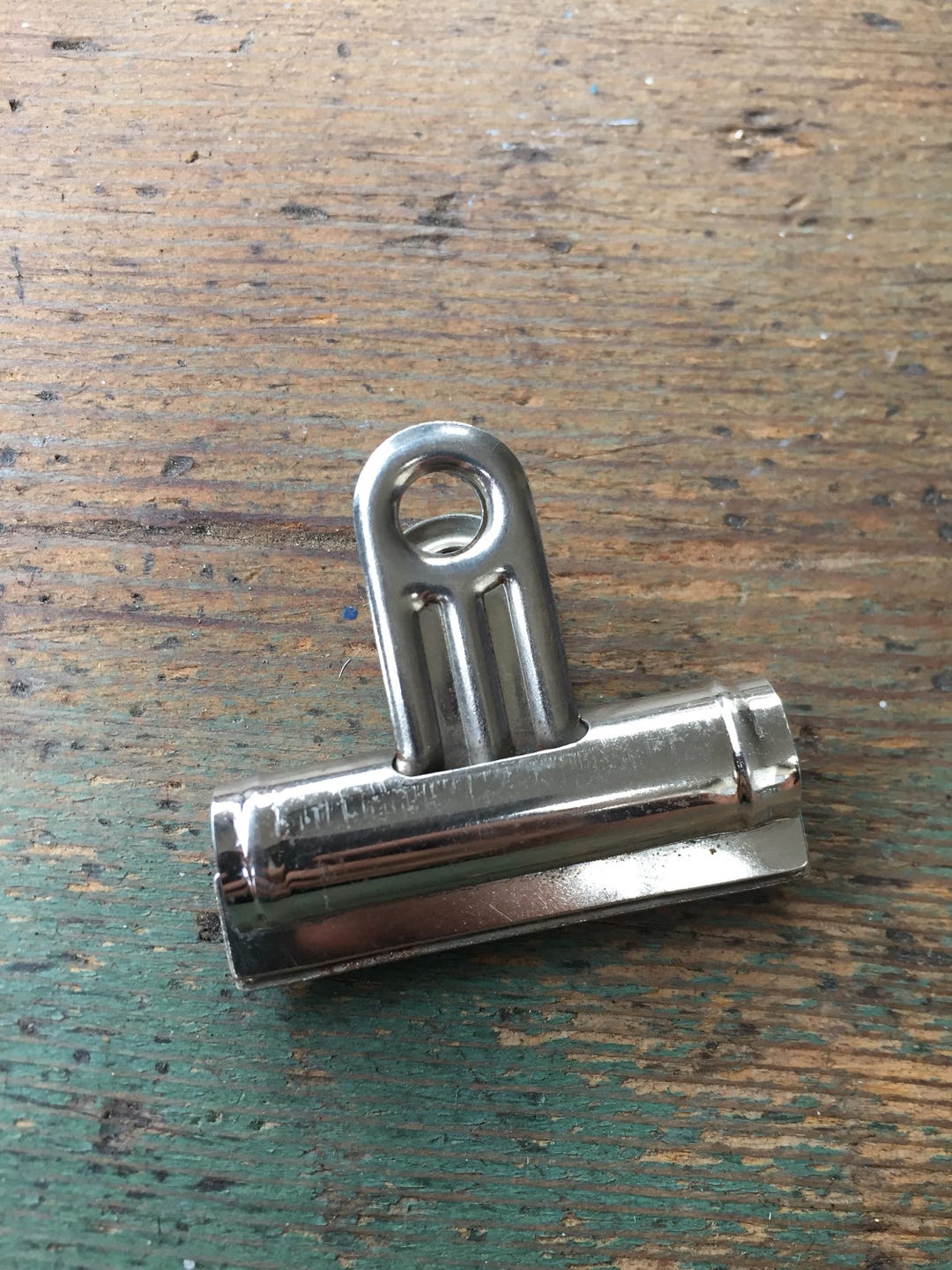 Vintage Industrial Bulldog Office Clip, Rust and Patina, Vintage Office ...