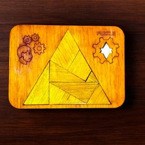 IMPOSSIBLE TRIANGLE PUZZLE - Digital Laser Cutting File - Etsy