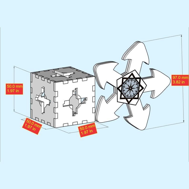 ESCAPE ROOM PUZZLE – Wooden Brain Teaser, Digital Laser Cut File - Etsy