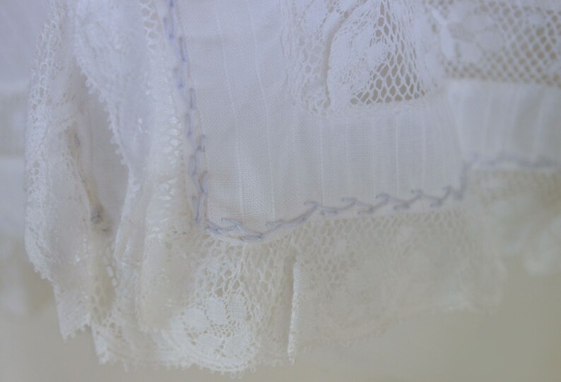 Edwardian White Cotton Dimity Bed Jacket Combing Jacket With | Etsy