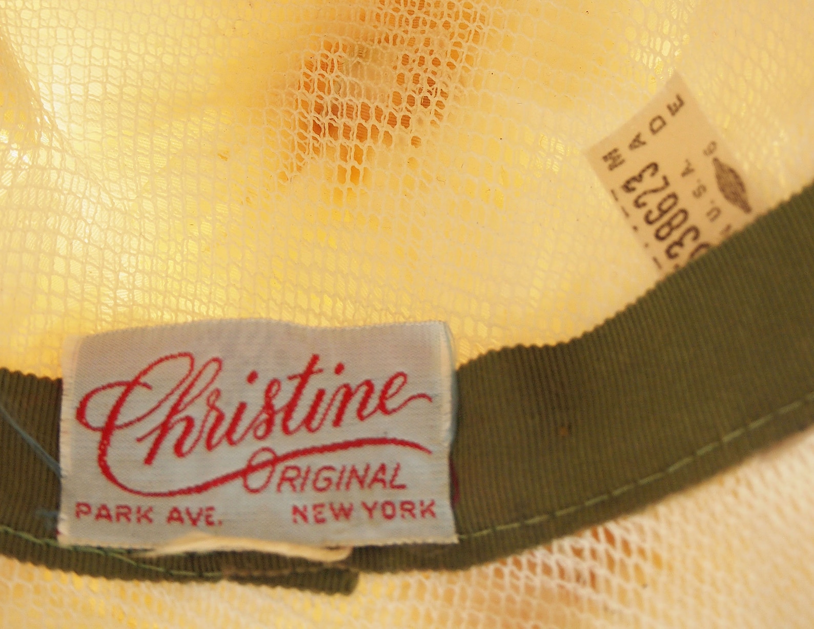 60s Frothy Cream Flower Pot Tall Crown Hat With Gold Bow by - Etsy