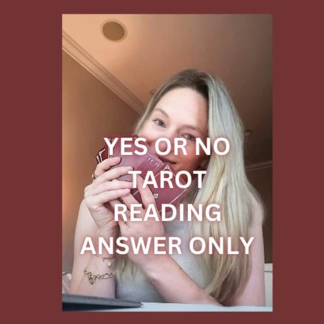QUICK FIX - Yes or No Answer Only Tarot Reading - Etsy