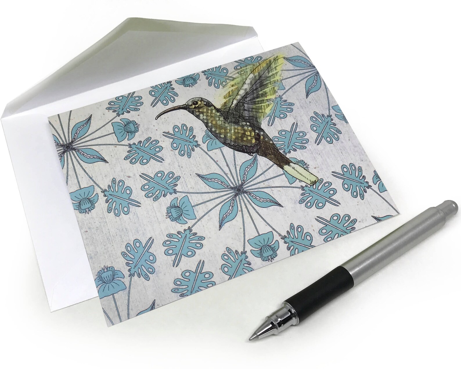 Hummingbird Greeting Card - Etsy