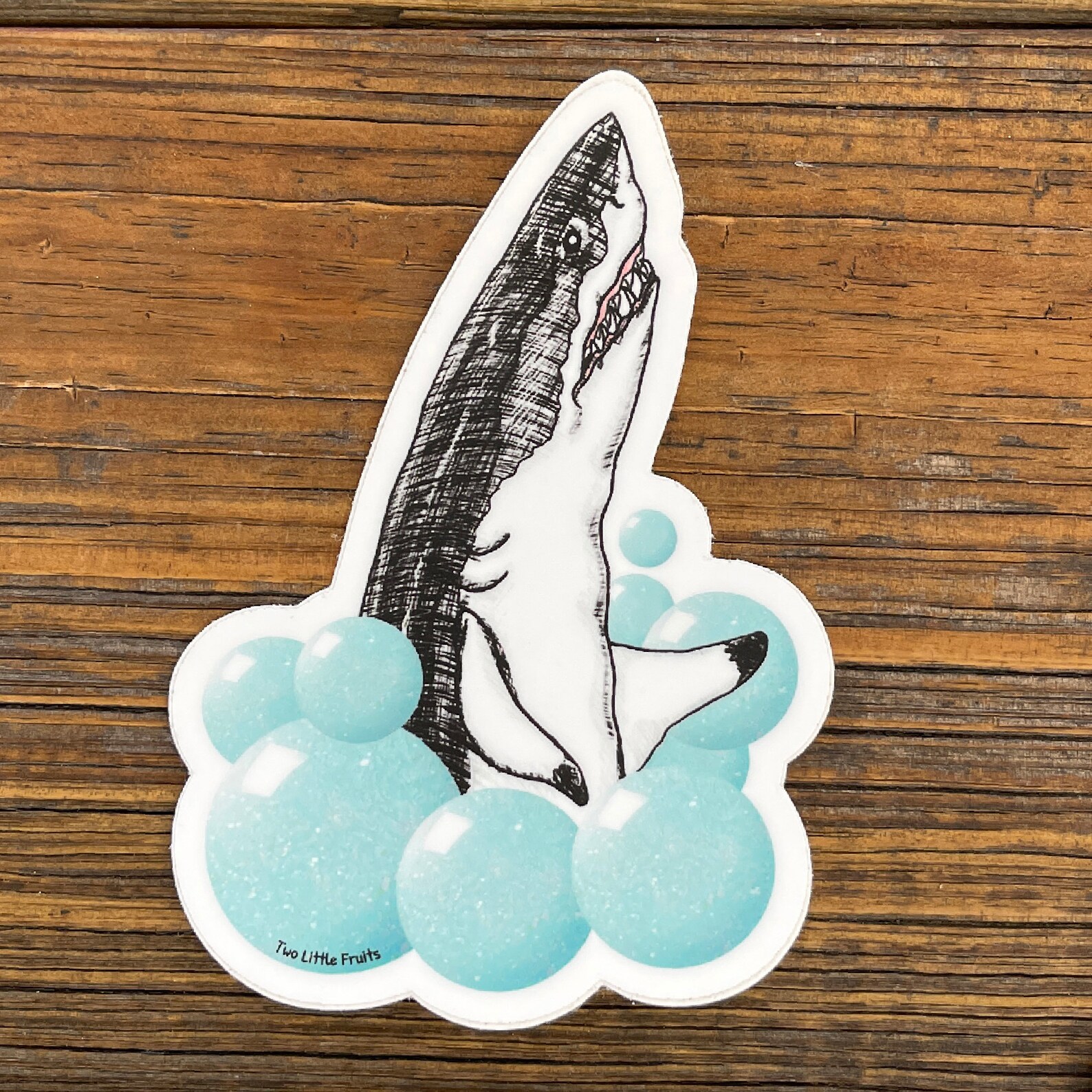 Great White Shark Funny Laptop Sticker - Etsy